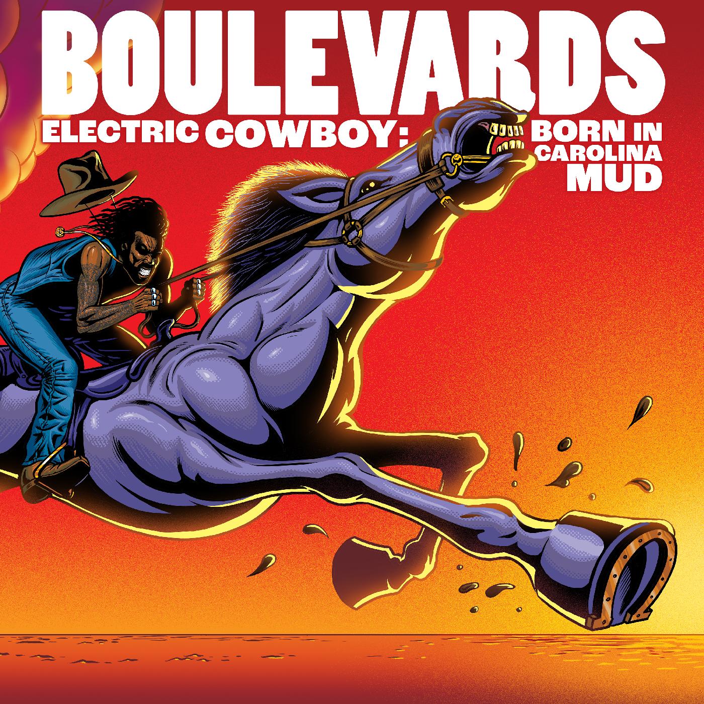 Boulevards Electric Cowboy: Born In Carolina Mud – Out of the Past Records